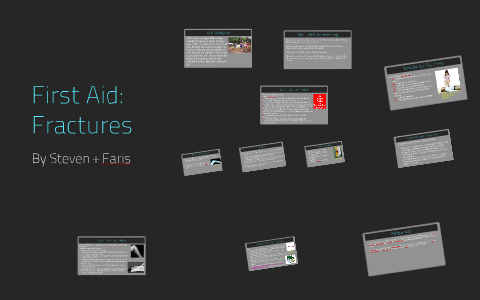 First Aid Assignment - Fractures by Steve West on Prezi