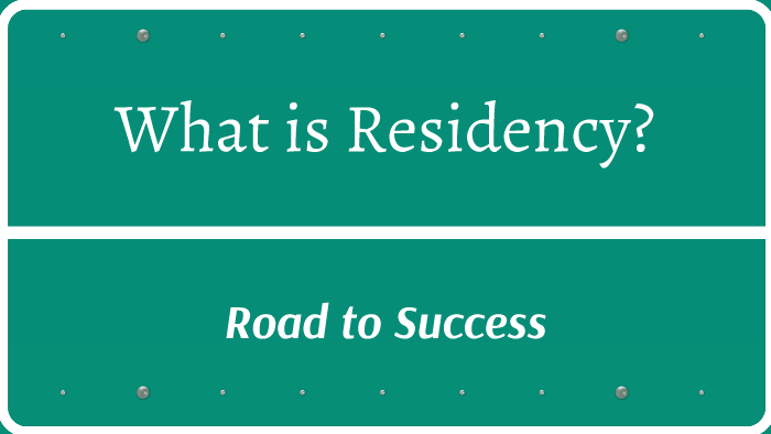 What is Residency by on Prezi