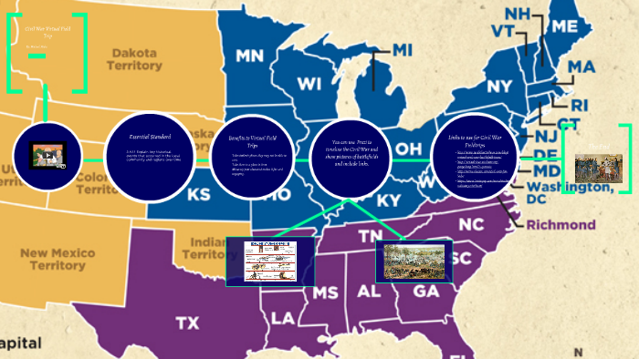 Civil War Virtual Field Trip by Micheal Hicks on Prezi