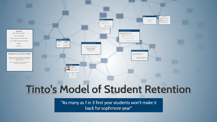 Tinto's Model of Student Retention by Kurt Turnier on Prezi