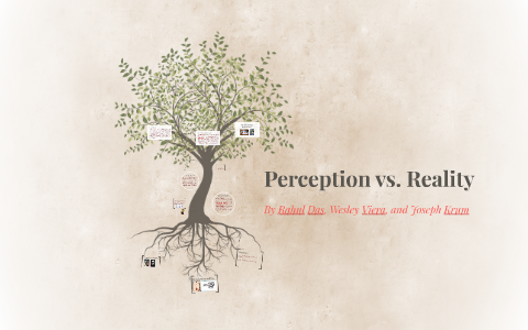 Perception vs. Reality by Rahul Das on Prezi