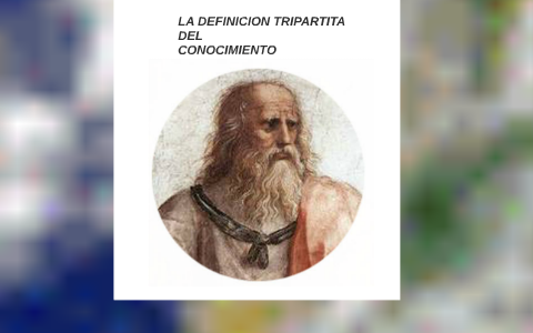 LA DEFINICION TRIPARTITA by Cristhian Molina