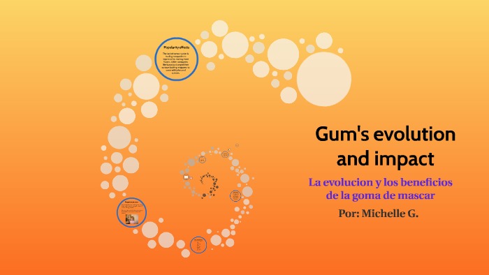 The evolution of bubble gum by Michelle G. on Prezi