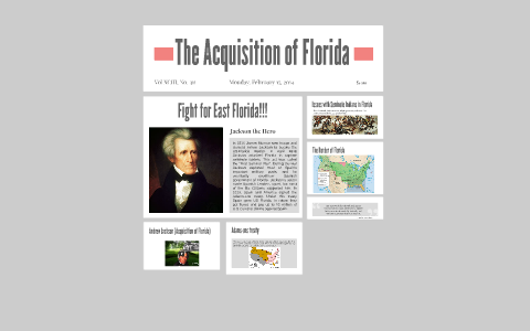 The Aquisition of Florida by Brian Lee on Prezi