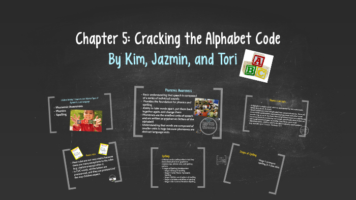 Chapter 5: Cracking the Alphabet Code by Tori Kruger on Prezi