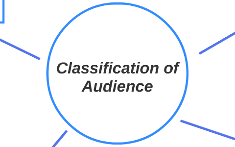 Classification of Audience by Simon Firth on Prezi