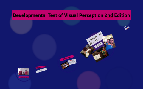 Developmental Test of Visual Perception 2nd Edition by kaylene kasper ...