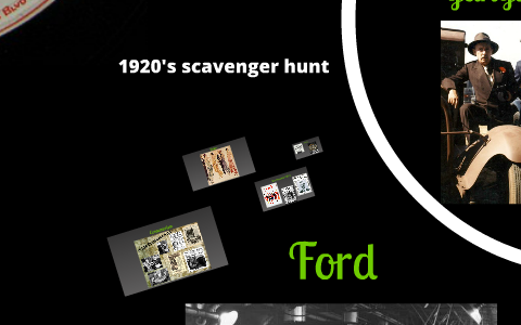1920's scavenger hunt by janee jones on Prezi