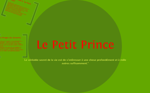Le Petit Prince Project by Daniel Welch on Prezi