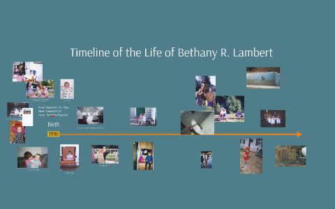 Timeline of the Life of Bethany R. Lambert by B L on Prezi