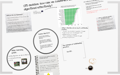 CPD - Crafting Learning Objectives by Thomas Stephens on Prezi