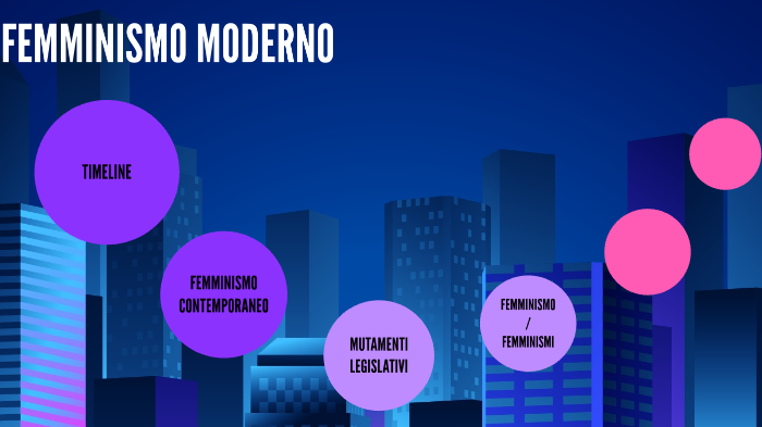 Femminismo moderno by Luca Forte on Prezi