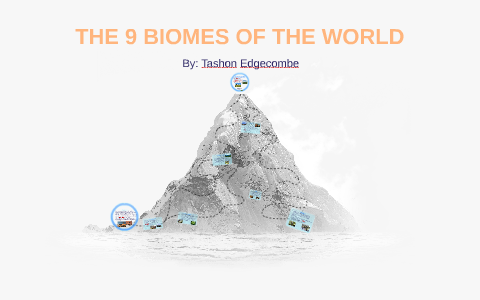 The 9 Biomes of the World by Tashon Edgecombe