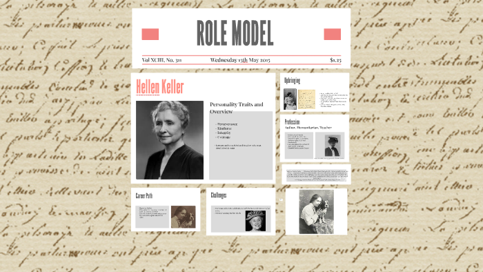 Helen Keller Role Model Presentation by Madeline Lee on Prezi
