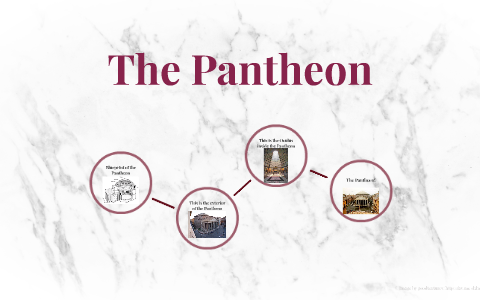 Blueprint of the Pantheon by on Prezi