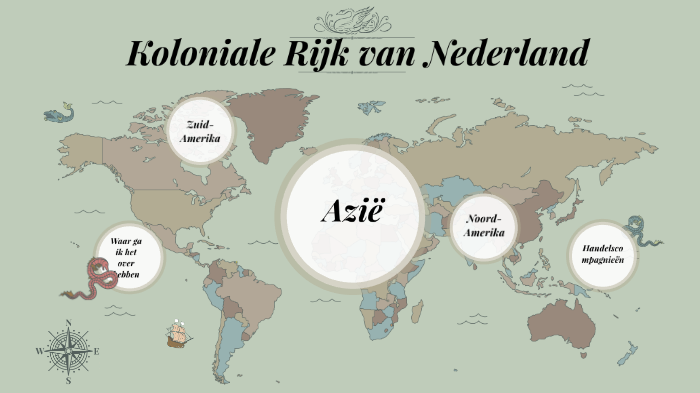 Koloniale rijk van Nederland by israa aly on Prezi