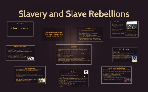 Slavery and Slave Rebellions by laura kroll on Prezi