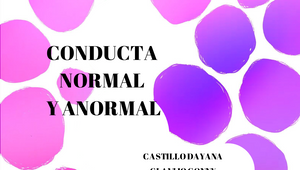 conducta normal y anormal by Dayana Castillo on Prezi Design