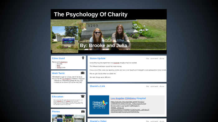 The Psychology Of Charity by Brooke Bolduc on Prezi