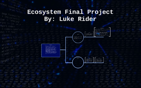 Ecosystem Final Project by Luke Rider on Prezi