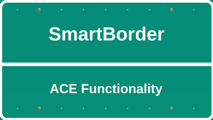 SmartBorder by Jennifer Henning on Prezi