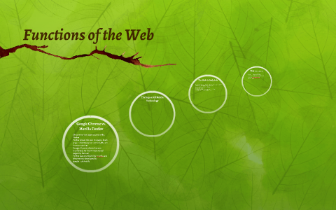 Functions of the Web by LaRissa Pullen on Prezi