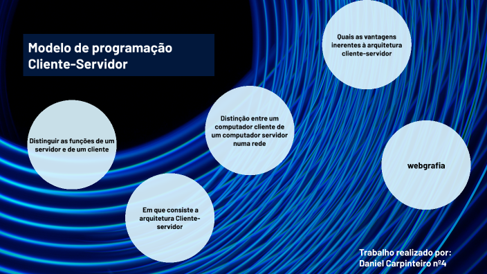 Modelo de programação Cliente-Servidor by Daniel Carpinteiro on Prezi