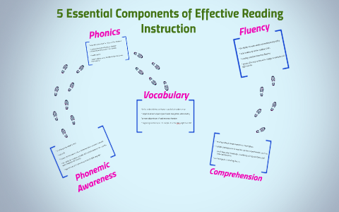 5 Components of Reading by Melanie Lacasse on Prezi