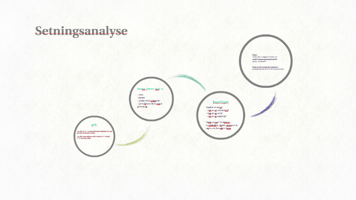 Setningsanalyse by Marte Akselberg on Prezi