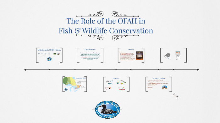 The Role of the OFAH in Fish and Wildlife Conservation by J. Mark ...