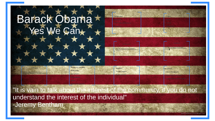 Barack Obama- Yes We Can by on Prezi