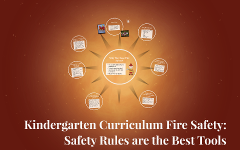 Kindergarten Curriculum Fire Safety: Safety Rules are the Be by ...