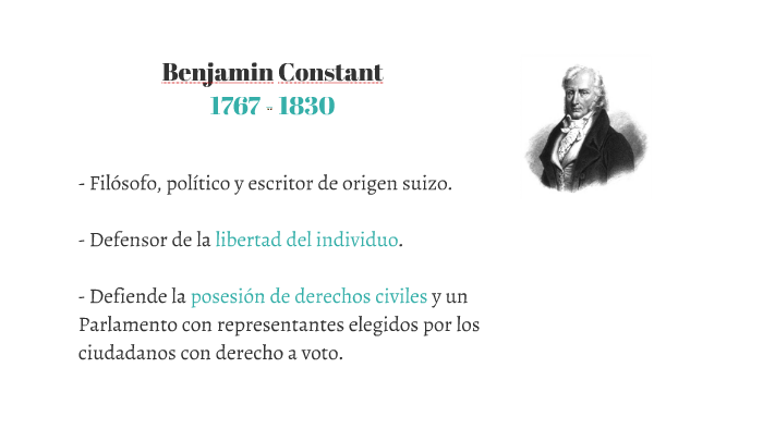 Benjamin Constant by on Prezi