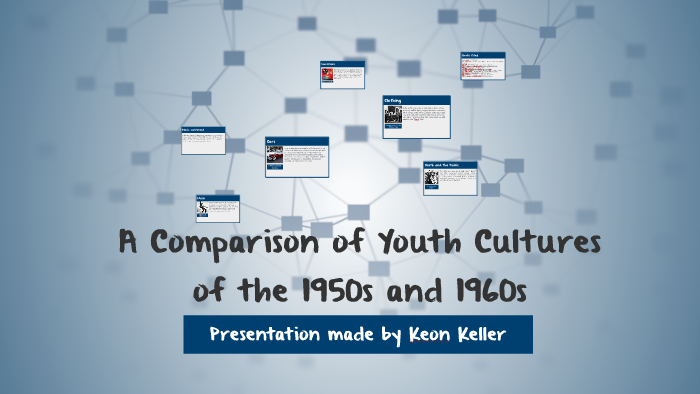 A Comparison of Youth Cultures of the 1950s and 1960s by Keon Keller on ...