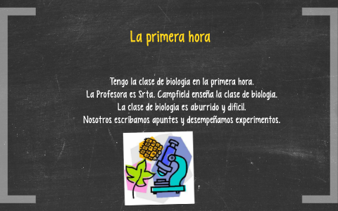 Mi Horario de Clases by jamie tignor