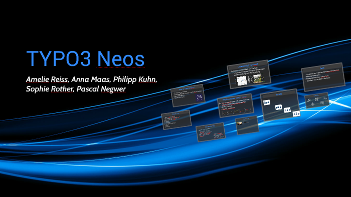 TYPO3 Neos by Sophie Rother on Prezi