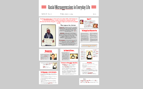 Racial Microaggressions in Everyday Life by emily poole on Prezi