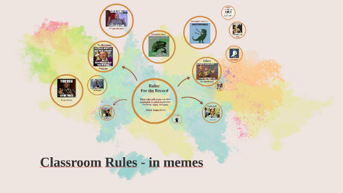 Classroom Rules and Expectations - In Memes by Kristen Montgomery Breh ...