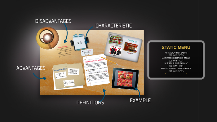 STATIC MENU by aidila basuki on Prezi