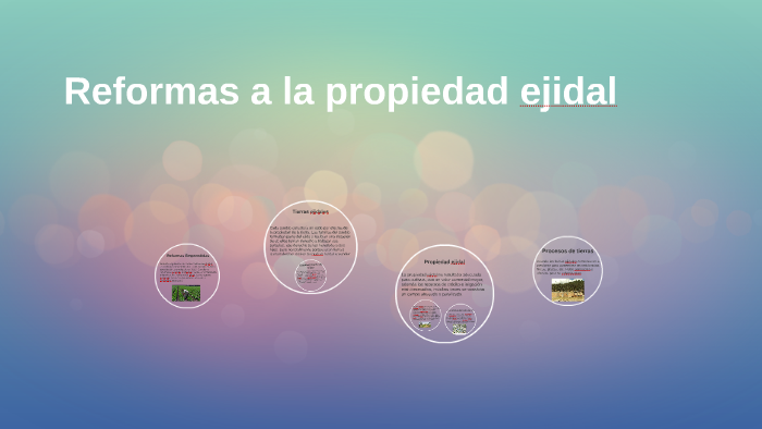 Reformas a la propiedad ejidal by Yareth Aguilar on Prezi
