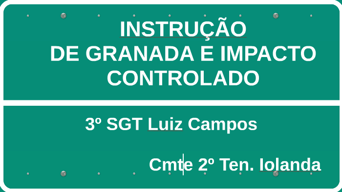 Granadas de mão explosivas outdoor by Fernando Luiz Campos on Prezi