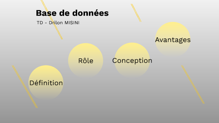 TD - Base de données by Maëlle Garcia on Prezi Next
