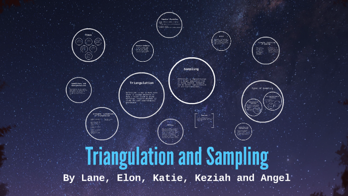 Triangulation and Sampling by Lane Burdette on Prezi