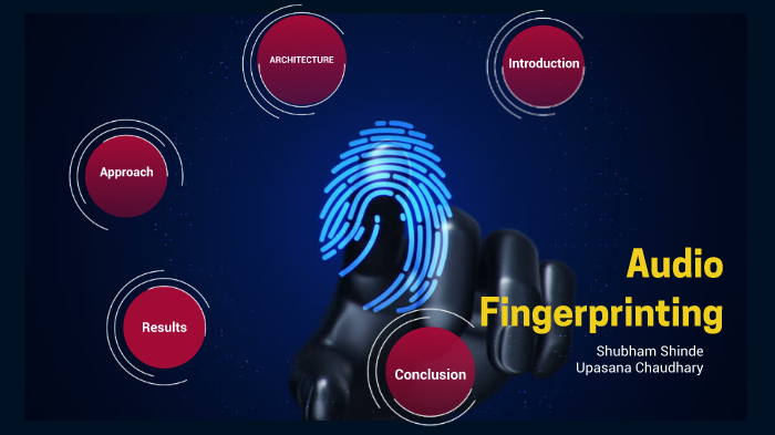 Audio Fingerprinting by Shubham Shinde