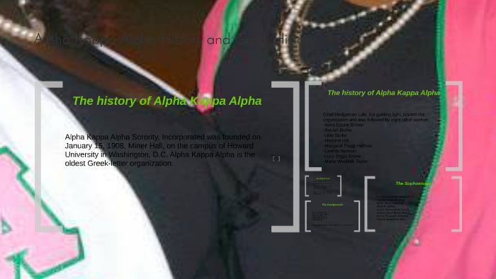 Alpha Kappa Alpha History and Greek History by Breanna Allen