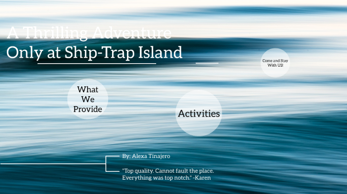 Vacation at Ship-Trap Island: The Most Dangerous Game by Alexa Tinajero ...