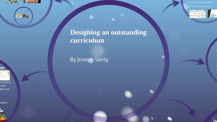 Designing an outstanding curriculum by Joseph Santy on Prezi