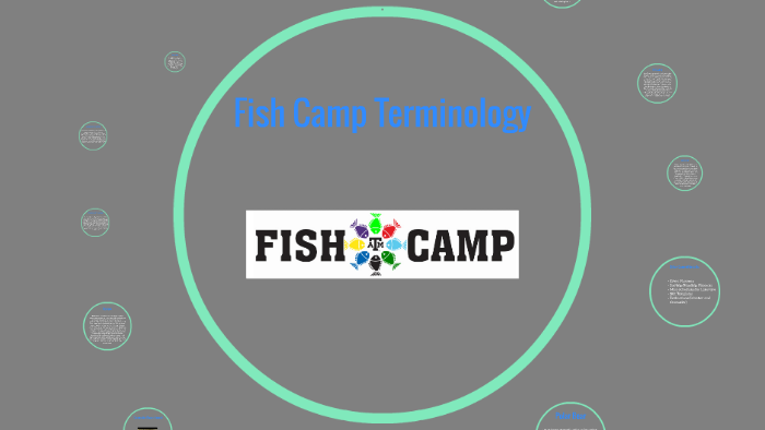 Fish Camp Terminology by Sarah Curtis on Prezi