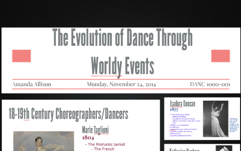 The Evolution of Dance Through Worldy Events by amanda allison on Prezi