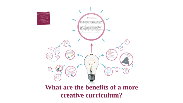 What are the benefits of a more creative curriculum? by rebecca wade on ...